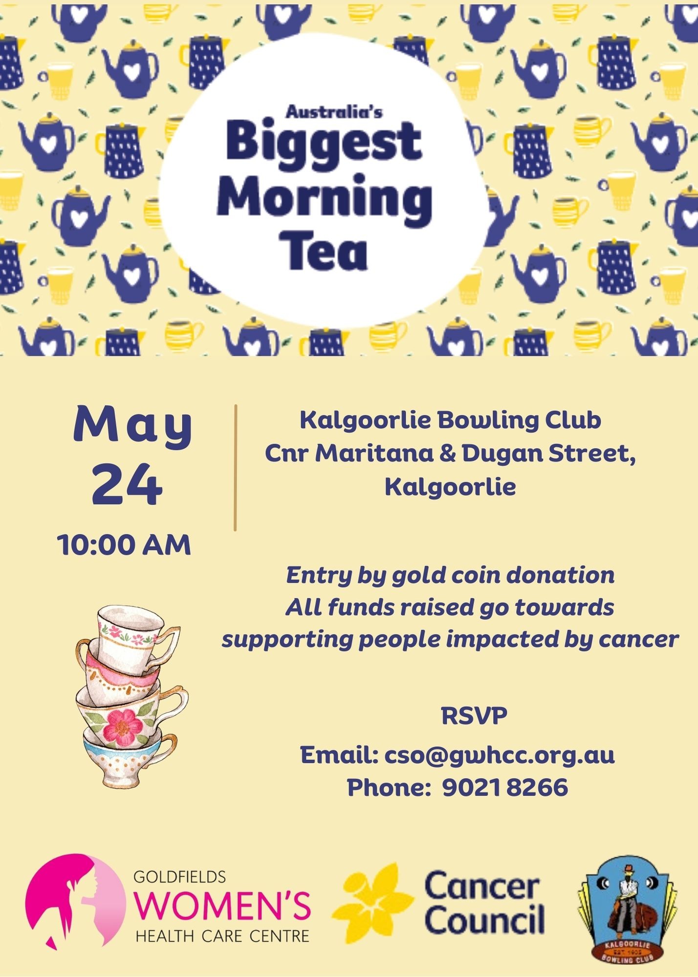 Goldfields Women's Health Care Centre - Australia's Biggest Morning Tea 2024